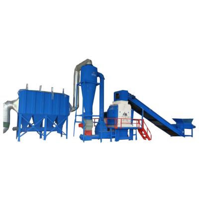 China Industrial Hammer Straw Wood Crusher 100-200TPD Sawdust Making Machine for Biomass Processing for sale