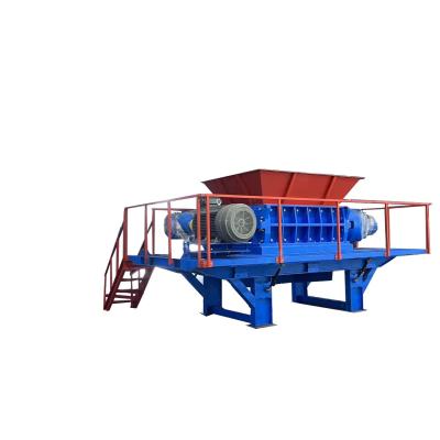 China Industrial Two Shaft Shredder 55-160kw Heavy Duty Wood Crusher for Sawdust Production for sale