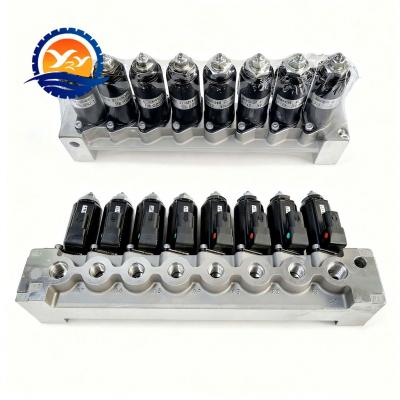 China SK200 Solenoid Valve Assy YN35V00047F1 for Kobelco SK200-8 SK250-8 SK350-8 Excavator Solenoid Valve Parts for sale