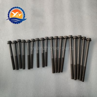 China Fast Delivery J05E Cylinder Head Bolt VH111852261A VH111852450A VH111852460A for Kobelco SK200-8 SK250-8 Excavator Parts for sale