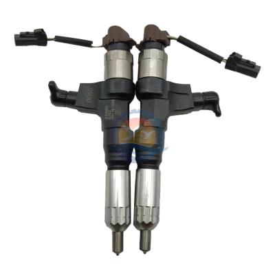 China 095000-6350 J05E Engine Fuel Injector VH23670E0050 SK200-8 Common Rail Injector for Hino Parts Kobelco Excavator Parts for sale