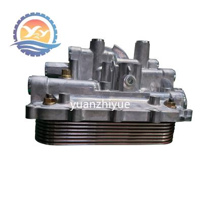 China J08E J08C Oil Cooler Cover Assy J08E Radiator Core for Hino 500 Parts for sale