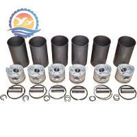 China J08C J08E Engine Cylinder Liner Kit Piston Ring Engine Repair Kit Complete Rebuild Kit for Hino Engine for sale