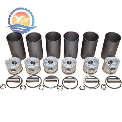 China J08C J08E Engine Cylinder Liner Kit Piston Ring Engine Repair Kit Complete Rebuild Kit for Hino Engine for sale