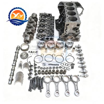 China Japanese 4HG1 4HG1T Cylinder Block Head Liner Kit Camshaft Crankshaft Con Rod Valve for Isuzu Complete Engine Parts for sale
