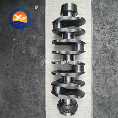 China Forged Steel 4HK1 Crankshaft with Gear 8-98029-270-0 Crank Shaft for Hitachi Excavator Engine Parts for sale