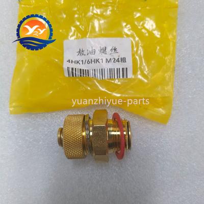 China For ISUZU 4HK1 6HK1 Oil Pan Drain Plug Engine Spare Parts 8-98144247-0 for sale