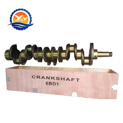 China 6BD1 6BD1T Crankshaft 1-12310-437-0 6BD1 Engine CrankShaft for Isuzu 6BD1 Engine Parts for sale