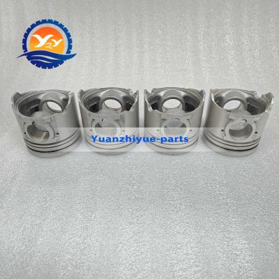 China High Quality Auto Parts 4JG1 4JG2 8-97245415-0 8972454150 Excavator 4jg1 Piston Set for Isuzu for sale
