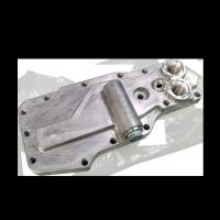 China 6D102 Oil Cooler Cover 6735-61-2220 for Komatsu Engine Excavator PC200-7 PC220 for sale