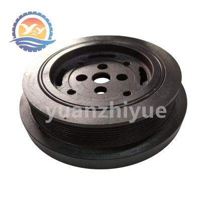 China 6D114 Crankshaft Pulley 6D114 Crankshaft Torsional Vibration Damper for Komatsu PC360-7 for sale