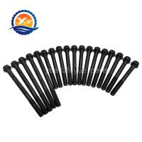 China Fast Delivery 4D30 4D31 4D32 4D33 4D34 Cylinder Head Bolt for Mitsubishi 4D34 Construction Machinery Parts for sale
