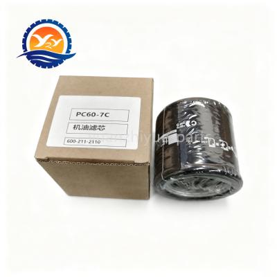 China PC60-7C Oil Filter 600-211-2110 for Komatsu Excavator for sale