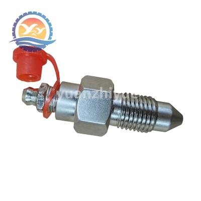 China ZX55 ZX60-1 Fuel Feeding Valve Grease Fitting Traveling Chain Nozzle Grease Fitting for Hitachi Parts for sale