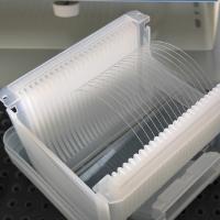 China Fused Silica Quartz Carrier Wafers 200mm 300mm for Semiconductor Wafer Handling for sale