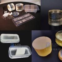 China Piezoelectric LiNbO3 Wafer Substrate 128Y Cut With Orientation Flat Notch for sale