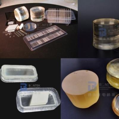China Piezoelectric LiNbO3 Wafer Substrate 128Y Cut With Orientation Flat Notch for sale