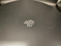 China Single Crystal Quartz Ring Low Inclusion Density 3mm-200mm OD for Pressure Sensing for sale