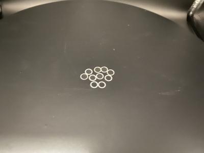 China Single Crystal Quartz Ring Low Inclusion Density 3mm-200mm OD for Pressure Sensing for sale