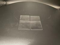 China Fused Silica Wafer 50.8mm TTV 20µm PLTV 95% JGS1 JGS2 JGS3 for Semiconductor Optics for sale