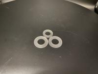 China Customized Piezoelectric Lithium Niobate Wafer Ring Shape Orientation Z-cut X-cut for sale