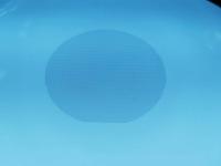 China Single Side Polished LED Sapphire Wafer 2-8 Inch Diameter BOW 10um High Thermal Shock Resistance for sale