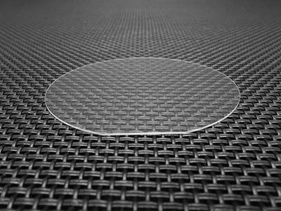 China Sapphire Al2O3 Crystal Substrate 2 Inch 3 Inch Double Side Polished Optical Grade for sale