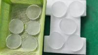 China Customized Polished Side Ra 1.0nm Silica Glass Wafer for MEMS for sale