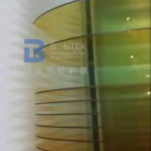 China Langasite LGS Piezoelectric Wafers 100mm Diameter with 80% Transmittance at 1.5μm for High-Temperature Sensors for sale