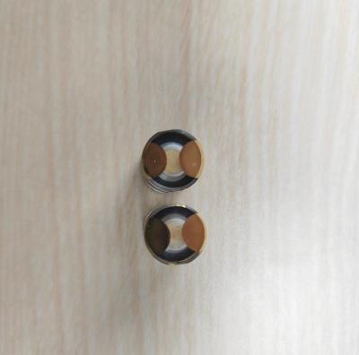 China Precision Quartz End Caps 10-15mm for Piezoelectric Wafers High Purity Synthetic Q-Value 1.8x10^6 for sale