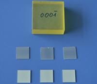 China ZnO Crystal Substrate 10x10x0.5mm 99.99% Purity for GaN Blue LED Epitaxial Substrate for sale