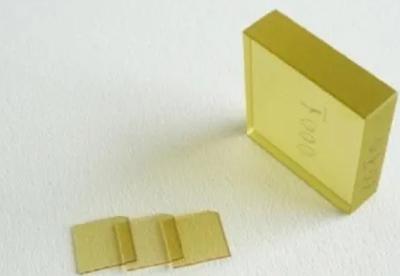 China ZnO Crystal Substrate 99.99% Purity 25x25x0.5mm for GaN Blue LED Epitaxial Growth for sale
