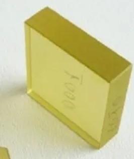 China MgO Single Crystal Substrate 99.95% Purity 10x10x0.5mm for High Temperature Superconducting Thin Film for sale