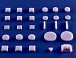 China LiF Mg Cu P Thermoluminescent Dosimeter Chips for Personal and Medical Dosimetry 4.5mm for sale