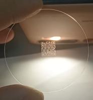 China Fused Silica Wafer Low Thermal Expansion 0.55e-6 C High Surface Quality for Semiconductor Optical Coatings for sale
