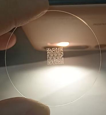 China Fused Silica Wafer Low Thermal Expansion 0.55e-6 C High Surface Quality for Semiconductor Optical Coatings for sale
