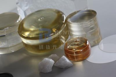 China 4-Inch LiNbO3 Wafer with 0.25mol% Er or 5mol% MgO Doping for Optical Applications for sale