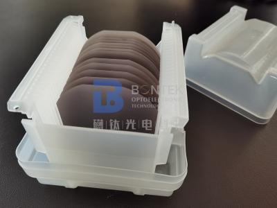 China 4-inch DSP SSP Lithium Niobate Wafer 128Y-Cut & 36Y-Cut for SAW Filters and Transducers with 1142°C Curie Temperature for sale