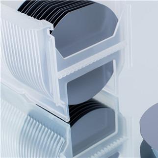 China Free-Pyro Black Lithium Tantalate Wafer 3-6 Inch for SAW IDT Applications with 605°C Curie Temperature for sale