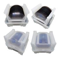 China Optical Grade Lithium Tantalate Wafer 3-4 Inch Diameter with 0.07-0.1mm Thickness for Piezoelectric Applications for sale