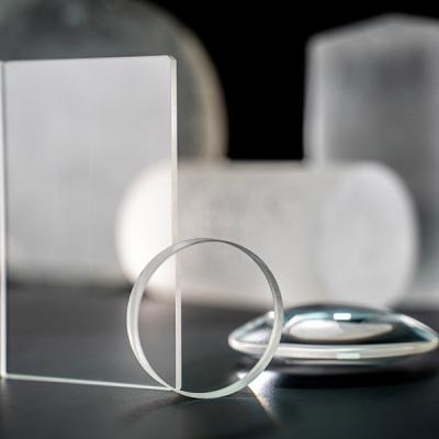 China Calcium Fluoride Wafer Infrared Window 0.15-7.0μm Transmission Range with 1420°C Melting Point for Laser IR UV Applications for sale