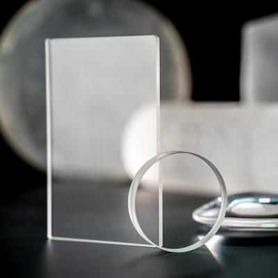 China Barium Fluoride Infrared Optics Substrate 5-200mm Diameter for Optical Scintillation with 0.15-14µm Transmission for sale