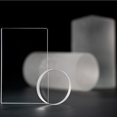 China CaF2 BaF2 MgF2 LiF Fluoride Crystal Wafers 5-10mm Size with 0.11-12.5μm Transmittance for Laser IR UV Detection for sale