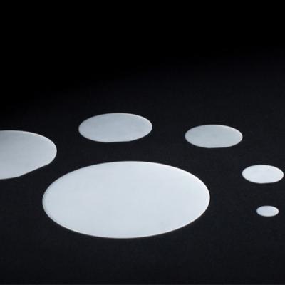 China Wear Resistant Sapphire Windows 4inch 6inch Round Square Shape 0.2-5.5µm Transmission Range for sale