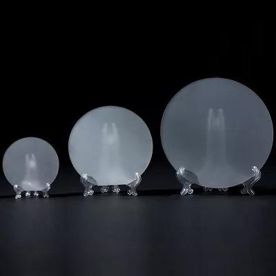 China C-plane 0001 Sapphire Wafer Al2O3 Substrate 2-8 Inch Diameter 0.25-1mm Thickness for LED and Laser Applications for sale