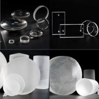 China Magnesium Fluoride MgF2 Infrared Optics Windows Lenses 4 Inch Diameter with 93% Transmission Rate for sale