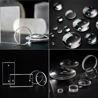 China BaF2 Barium Fluoride Infrared Optics Substrate 10mm x 10mm x 1.0mm with 150nm-14μm Transmission Range for sale