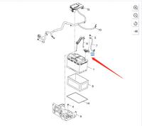 China Nominal Capacity 50/60/65/70AH LLV Car Battery Flow Sensor for Lovarv SAIL 3 Knight for sale