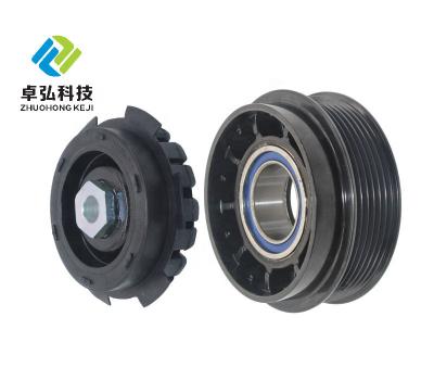 China 6SEU14C Auto AC Compressor Pulley Clutch Kit 6PK 105MM 12V Car Fitment Volkswagen T5 for sale