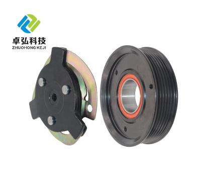 China JH-COPU017 7SEU16C Auto AC Compressor Pulley Clutch Kit 6PK 110MM 12V For AUDI A3 35*52*20mm for sale